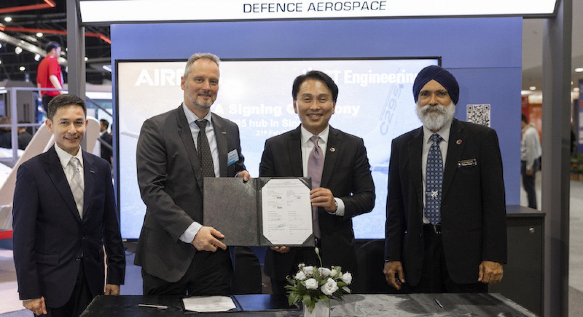 ST Engineering to support MRO services for Airbus' regional C295 fleet